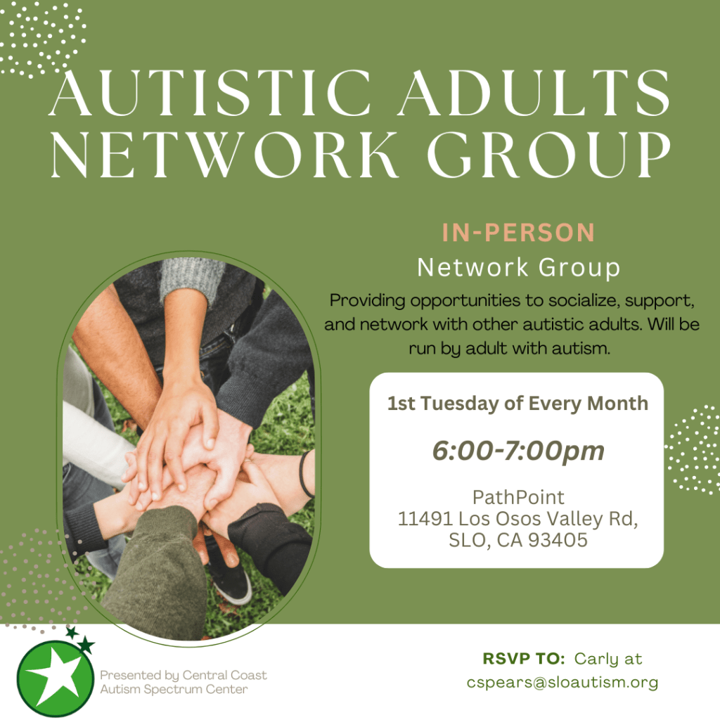 Network Groups – Central Coast Autism Spectrum Center